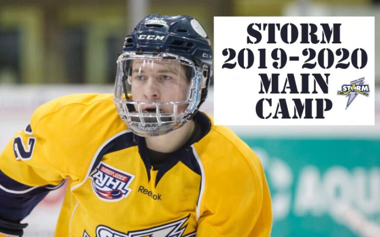 Storm 2019-2020 Camp Schedule | Grande Prairie Storm