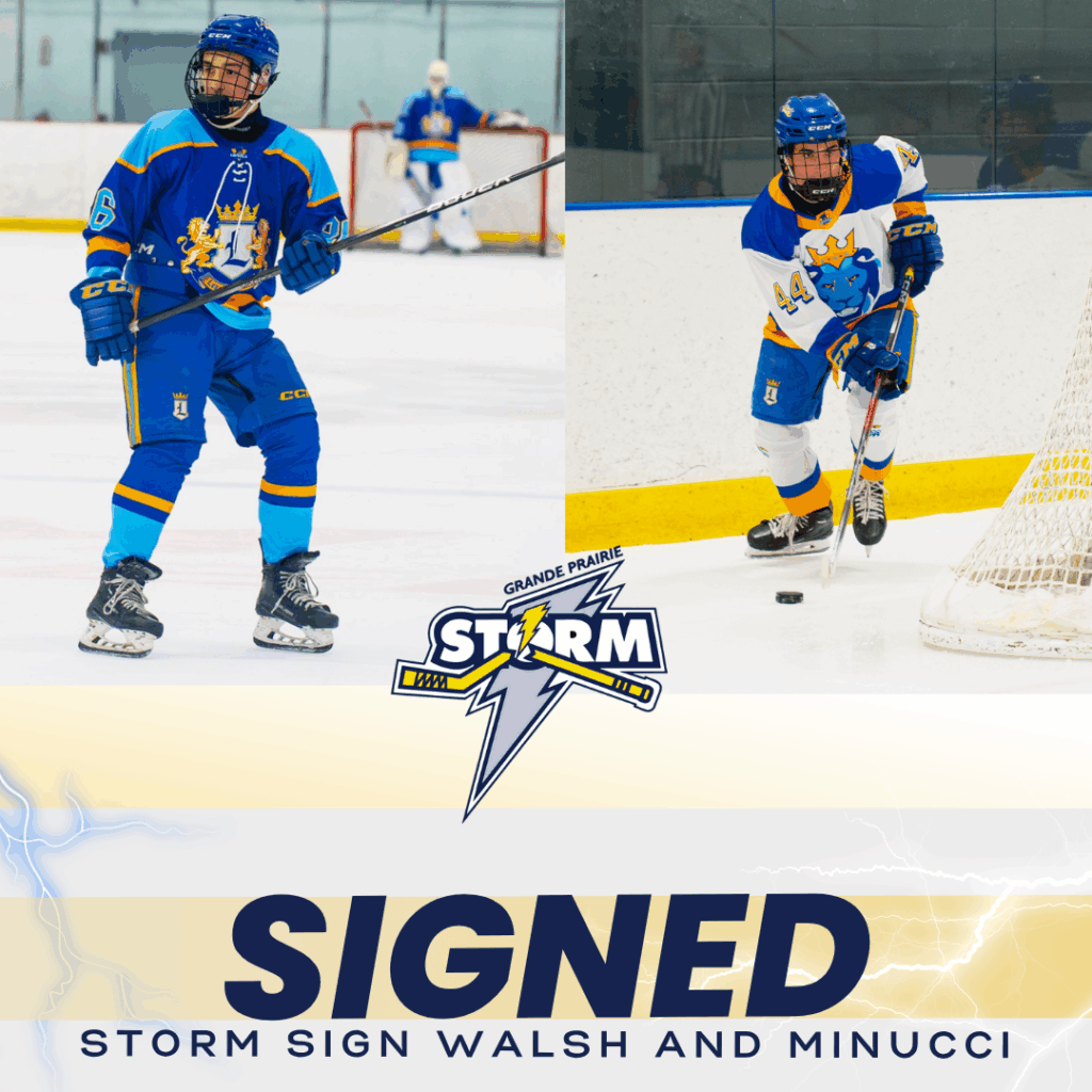 Signing Alert! Storm Sign a Pair from Lovell Academy | Grande Prairie Storm